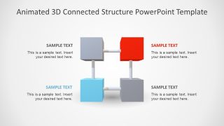 4 Step Spiral Arrow Diagram PowerPoint Template - SlideModel