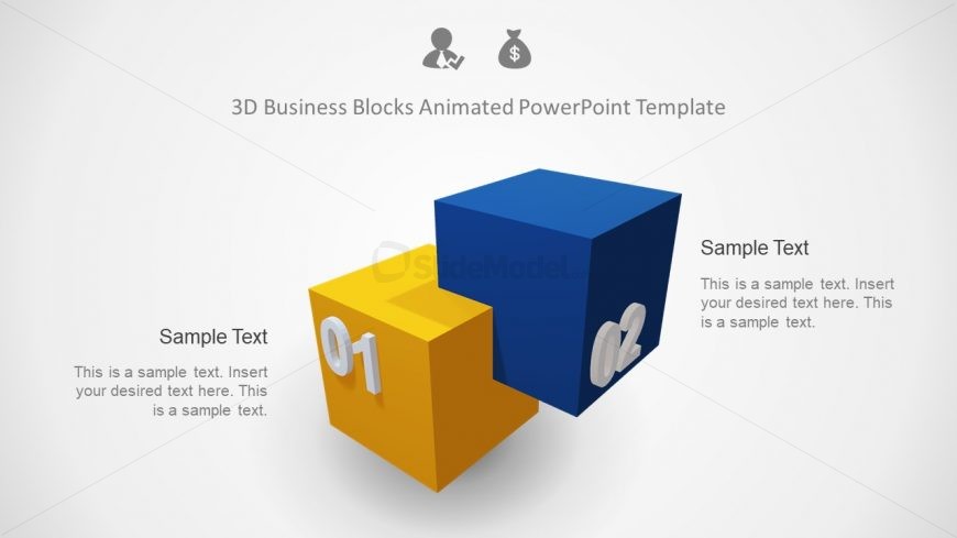Business Blocks 3D Cube Presentation - SlideModel Business Blocks 3D Cube Presentation - SlideModel