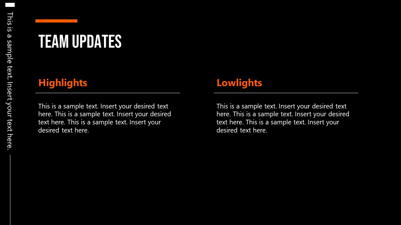 Team Updates PowerPoint Corporate Board Deck - SlideModel