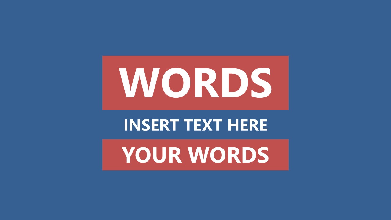 Animated Text Banners Templates - SlideModel