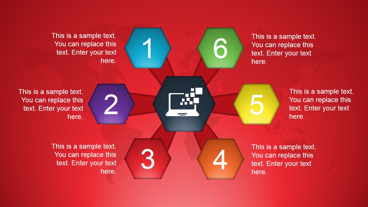 Vibrant Colors PowerPoint Template - SlideModel