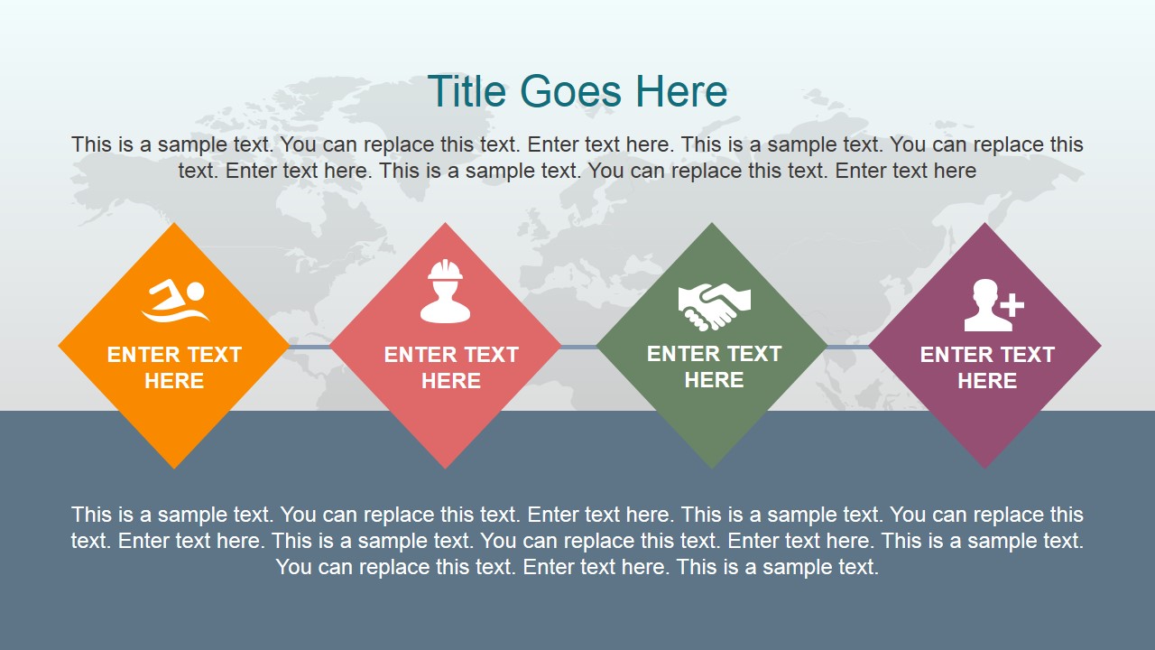Animated Flat Business Powerpoint Template Slidemodel Automation