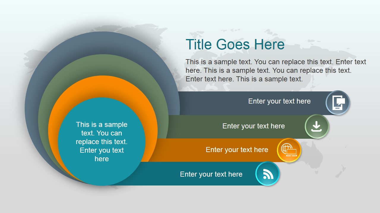 Animated Flat Business Powerpoint Template Slidemodel Automation