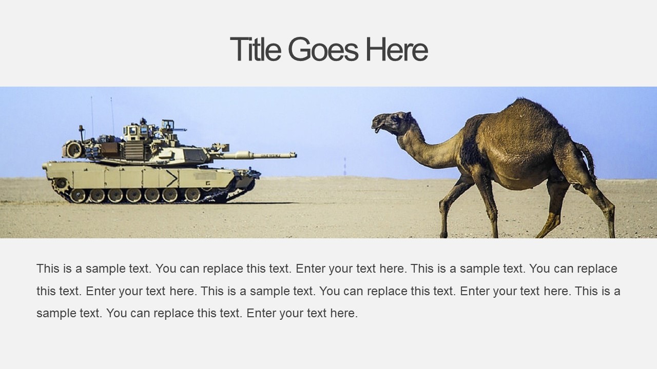 Generic Military PowerPoint Template - SlideModel