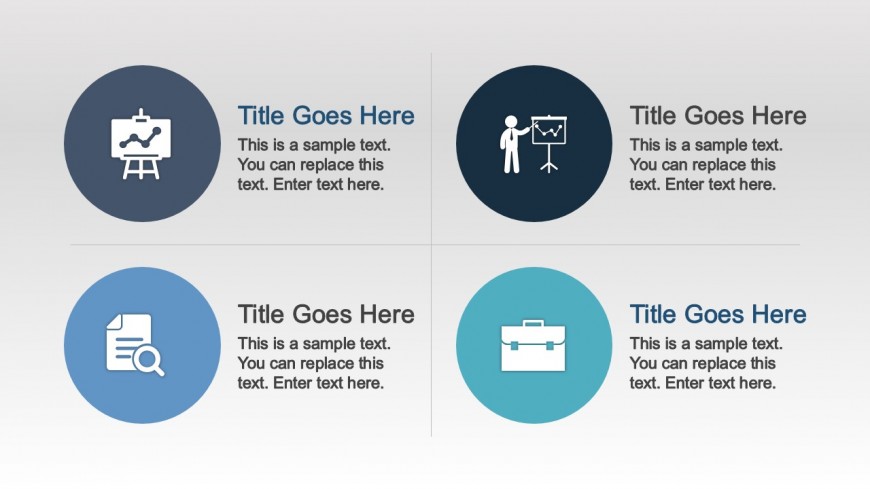 Four Quadrants Diagram with PowerPoint Icons - SlideModel Four Quadrants Diagram with PowerPoint Icons - SlideModel