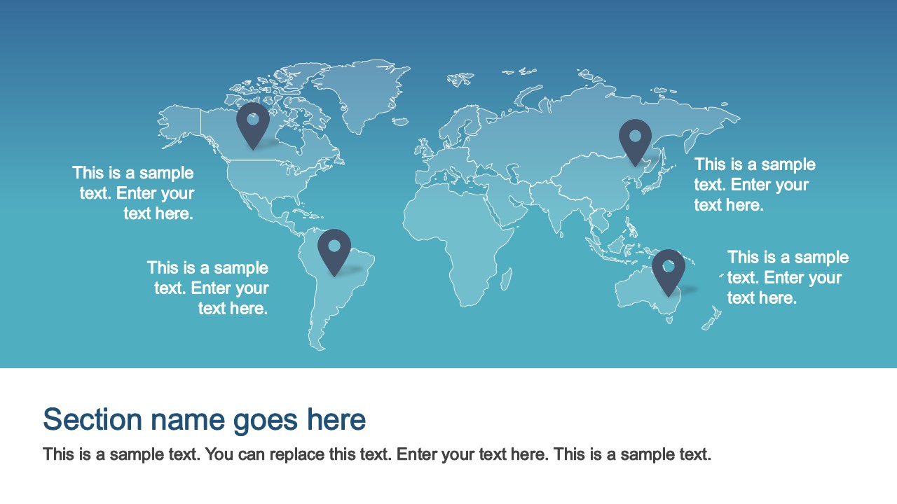 iOS Style PowerPoint Background Template - SlideModel