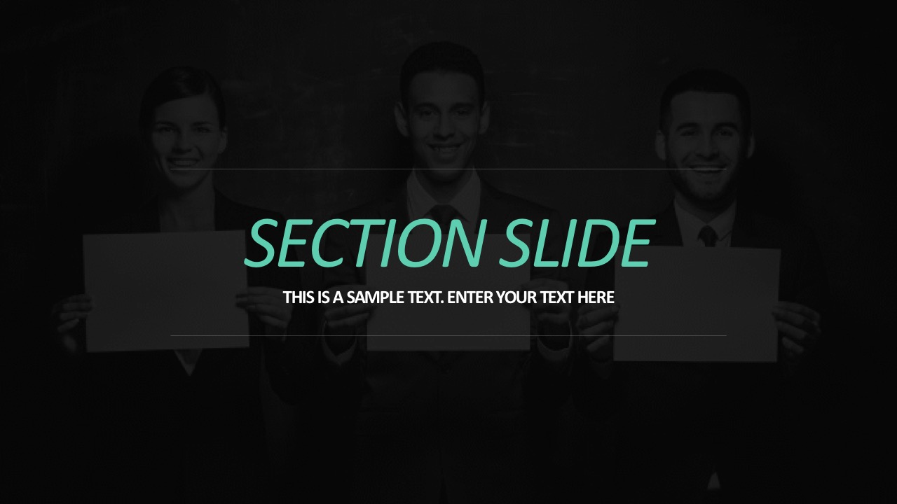 Formal Business Presentation Template - SlideModel