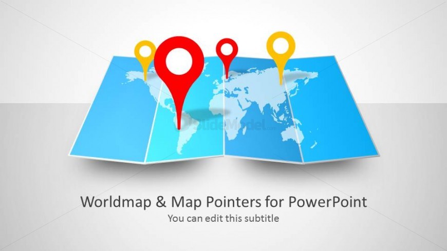 GPS Icon for PowerPoint with World Map Slide Design - SlideModel GPS Icon for PowerPoint with World Map Slide Design - SlideModel