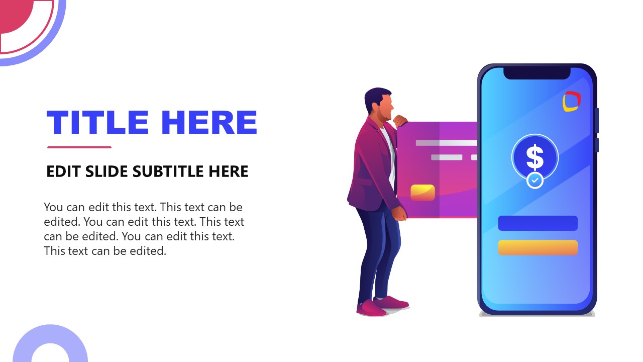 Online Payments Industry PowerPoint Template - SlideModel
