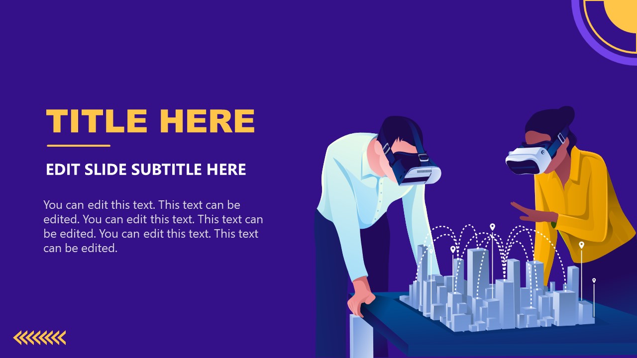 Virtual Reality PowerPoint Template - SlideModel