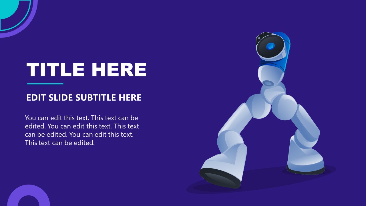 AI & Robotics PowerPoint Template - SlideModel
