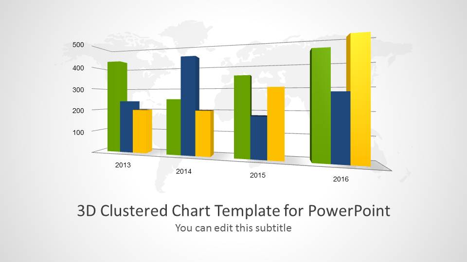 3 D Bar Chart Of Clustered Column Free Table Bar Chart Riset