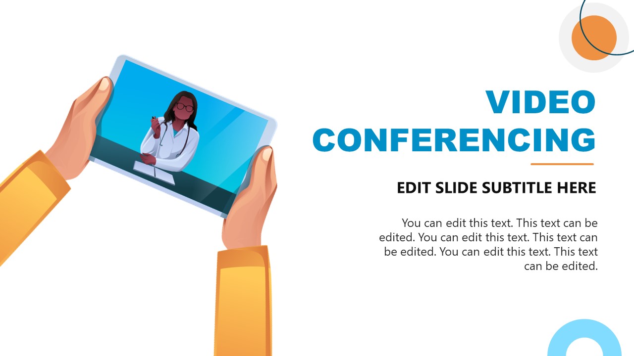 Telehealth PowerPoint Template - SlideModel