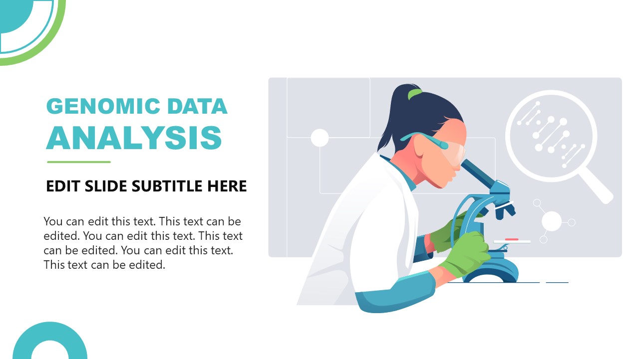 Genomic Sequencing PowerPoint Template - SlideModel