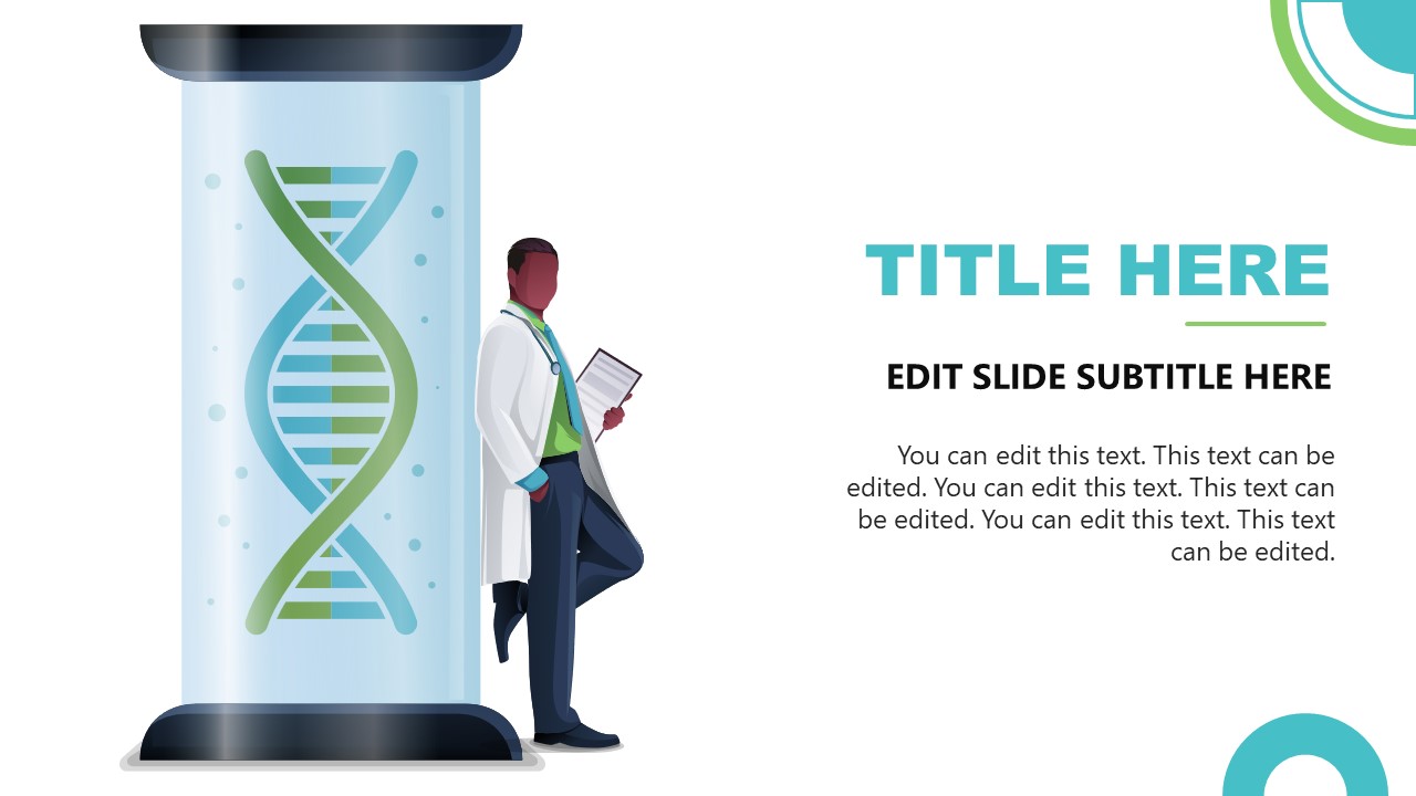 Genomic Sequencing PowerPoint Template - SlideModel