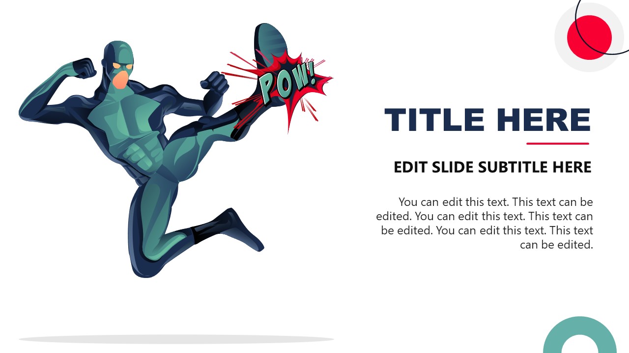 Superhero Presentation Template for PowerPoint & Google Slides