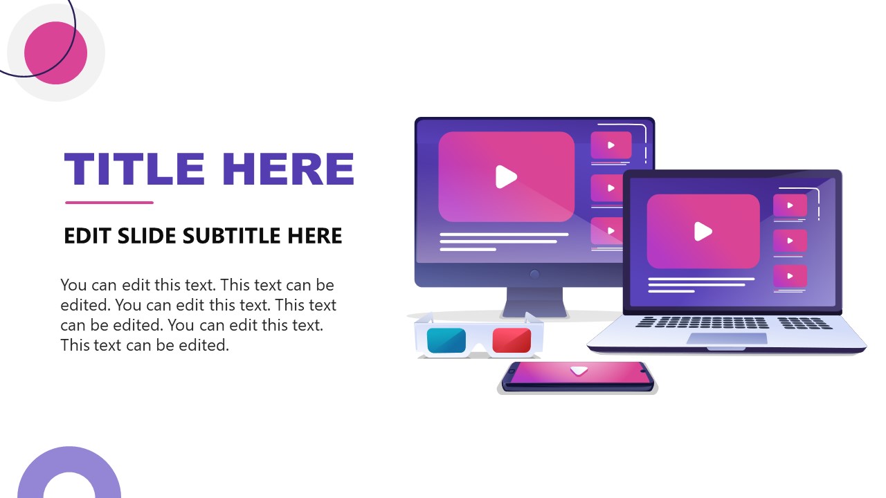 Streaming PowerPoint Template & Google Slides Streaming PowerPoint Template & Google Slides