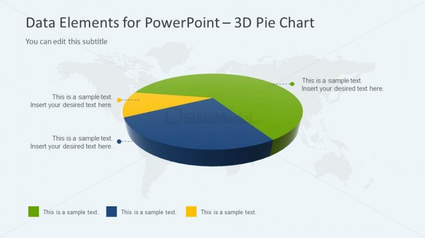 3D Pie Chart Design for PowerPoint - SlideModel