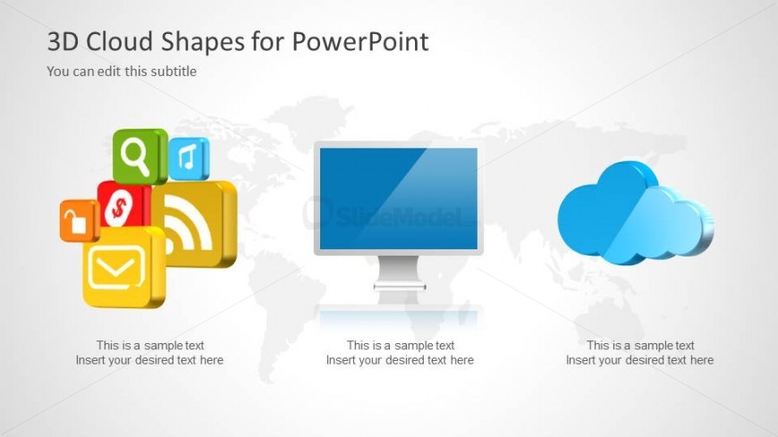 6064-01-3d-cloud-shapes-3 - SlideModel