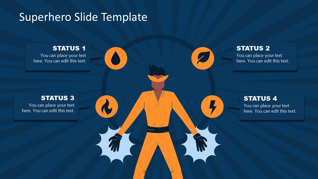 Superhero PowerPoint Template & Google Slides Presentation