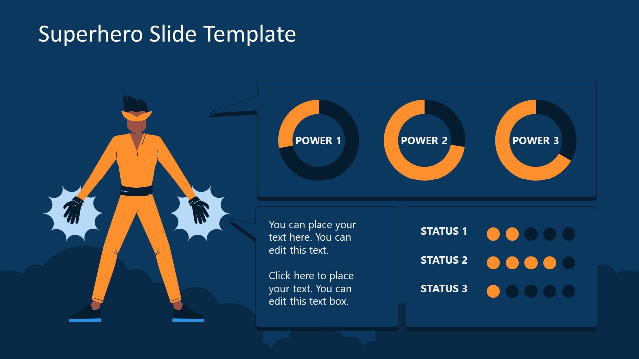 Superhero PowerPoint Template & Google Slides Presentation