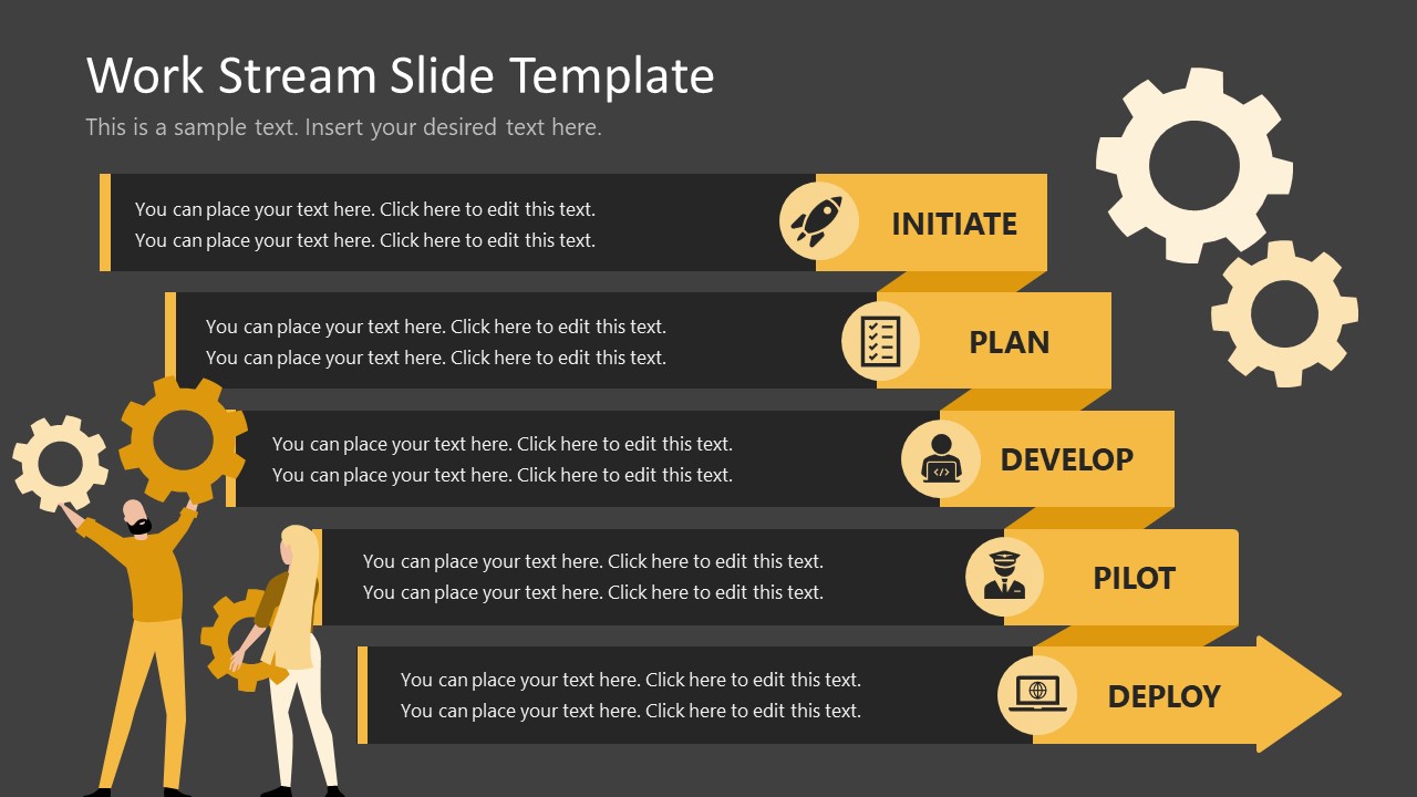 Workstream PowerPoint Template & Google Slides