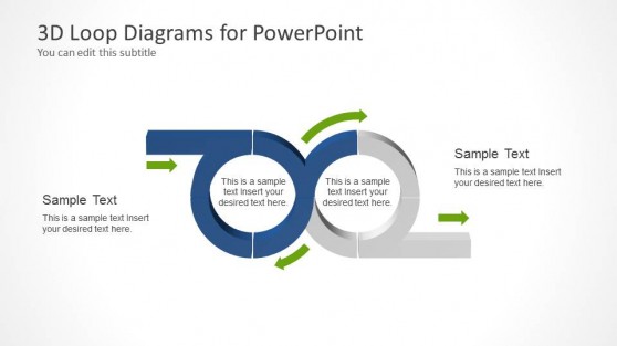 3D Loop Diagrams for PowerPoint - SlideModel