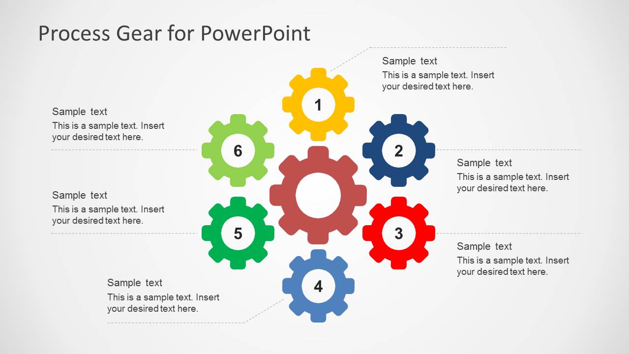 Process Gear Diagrams for PowerPoint - SlideModel