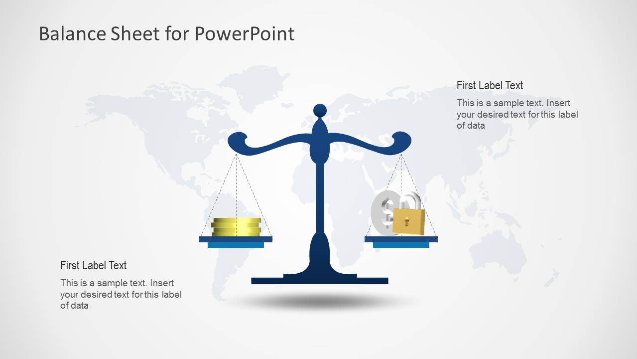 Simple Balance Sheet PowerPoint Template - SlideModel