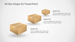 3D Cardboard Box Shapes for PowerPoint - SlideModel