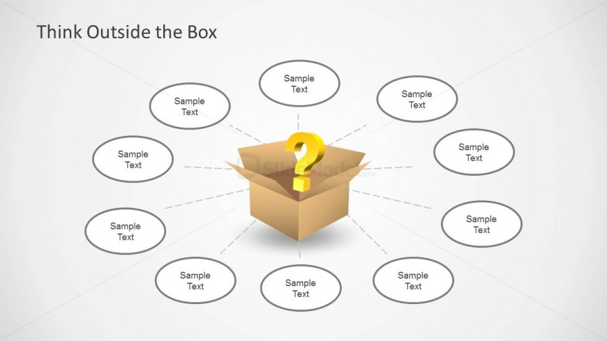 Think Outside the Box Diagram for PowerPoint - SlideModel