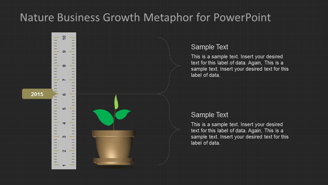 Nature Business Growth Metaphor Template for PowerPoint - SlideModel Nature Business Growth Metaphor Template for PowerPoint - SlideModel