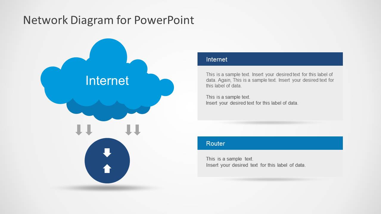 Network Diagram Template for PowerPoint - SlideModel
