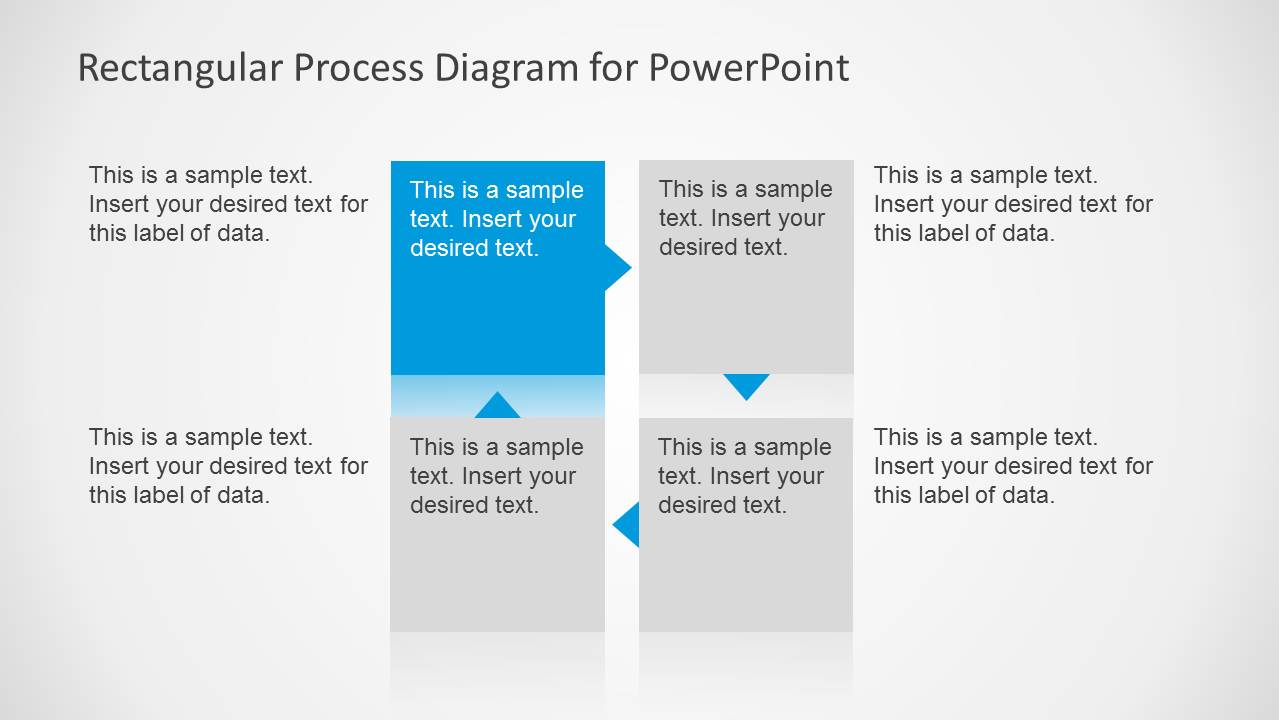 Rectangular Process Diagram for PowerPoint - SlideModel
