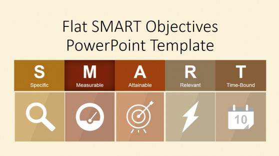 SMART Goals PowerPoint Templates for Presentations