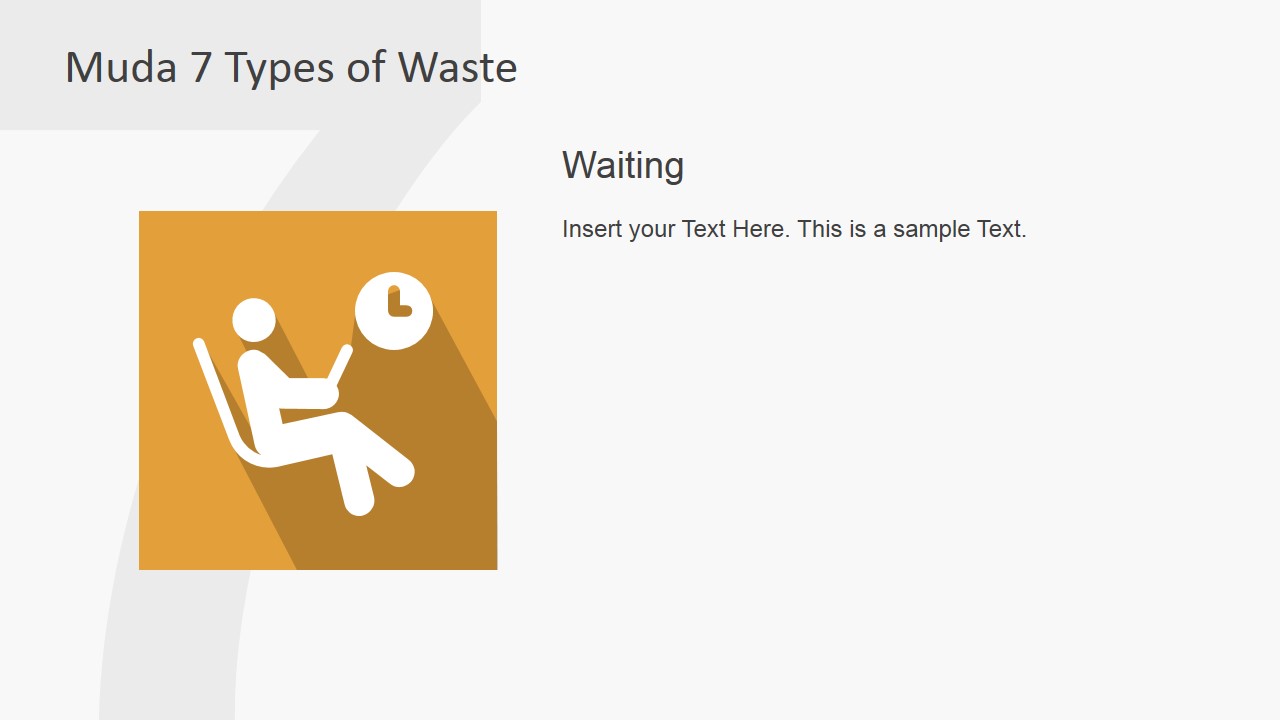 Muda 7 Types Of Waste PowerPoint Template - SlideModel