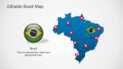 Editable Brazil Map Template for PowerPoint - SlideModel