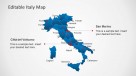 Editable Italy Map Template for PowerPoint - SlideModel