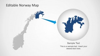 Editable Norway Map Template for PowerPoint - SlideModel
