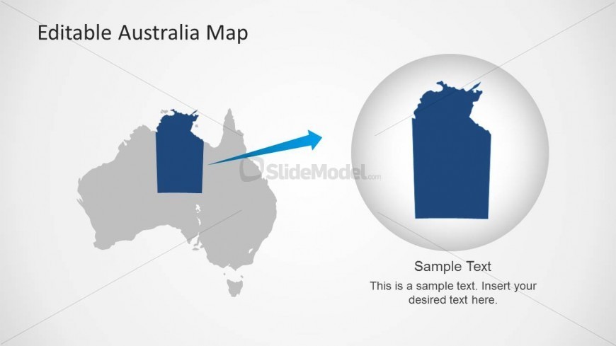PowerPoint Australia Map with Territory Highlight - SlideModel