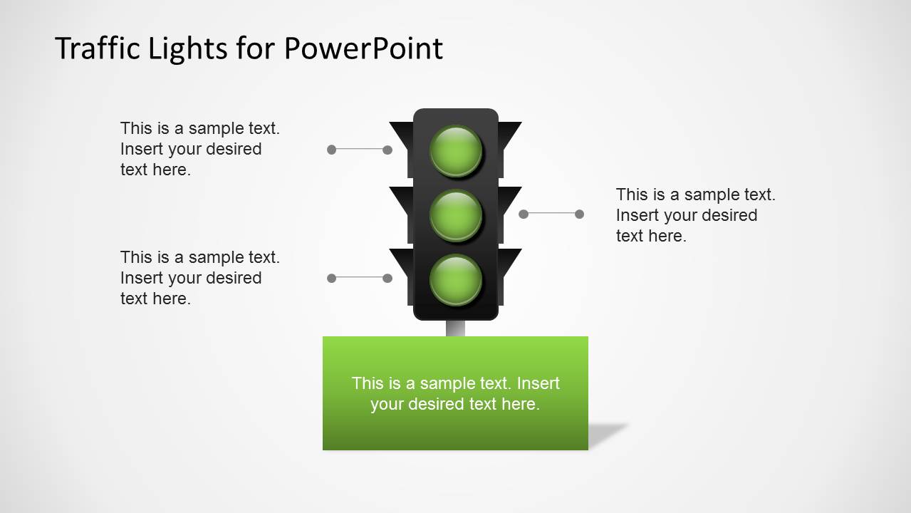 Traffic Lights PowerPoint Template & Presentation Slides