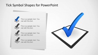 Tick Symbol Shapes for PowerPoint - SlideModel