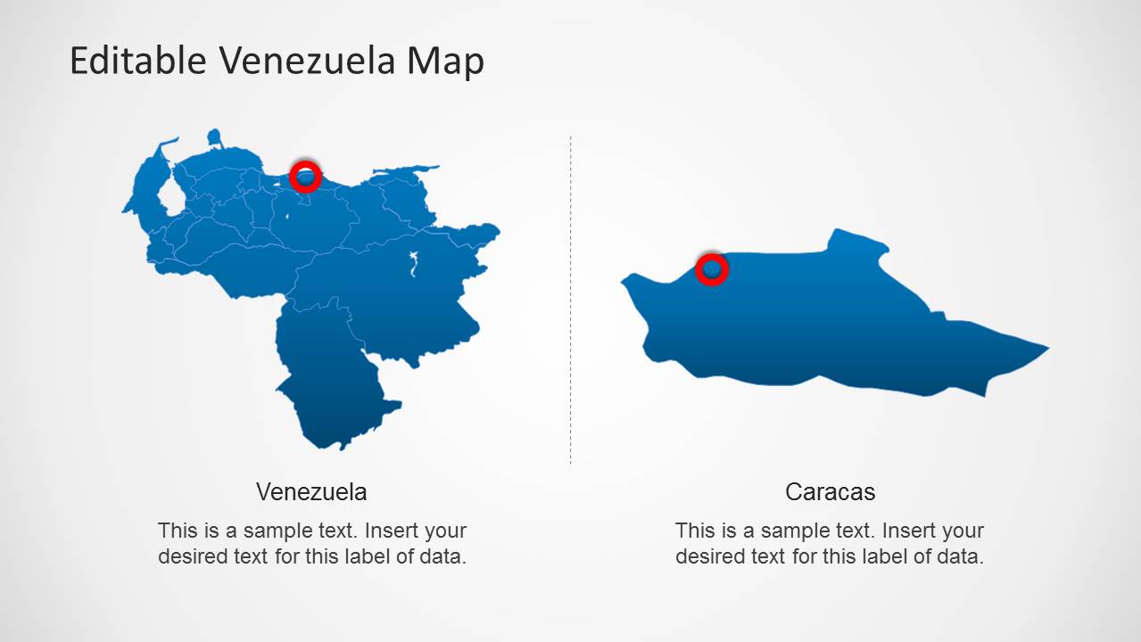 Venezuela Map Template for PowerPoint - SlideModel