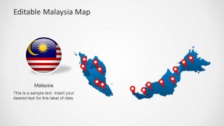 Malaysia Map Template for PowerPoint - SlideModel