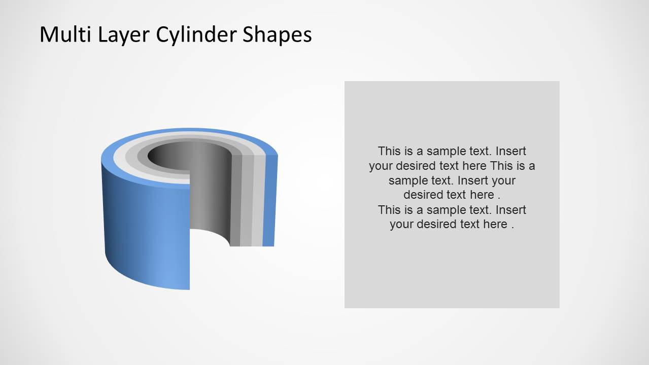 Layered Cylinder Diagrams for PowerPoint - SlideModel Layered Cylinder Diagrams for PowerPoint - SlideModel