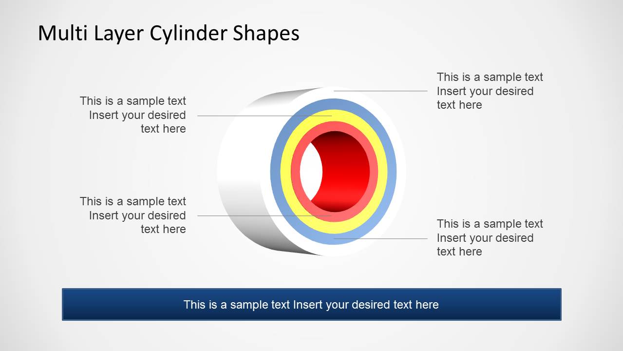 Layered Cylinder Diagrams for PowerPoint - SlideModel Layered Cylinder Diagrams for PowerPoint - SlideModel