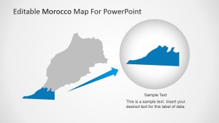 Editable Morocco PowerPoint Map - SlideModel
