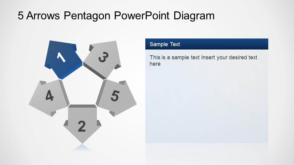 5 Arrows Pentagon PowerPoint Diagram - SlideModel 5 Arrows Pentagon PowerPoint Diagram - SlideModel