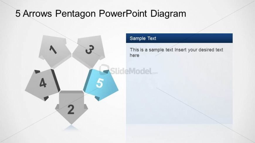 Five Arrows Pentagon Sequence Diagram - SlideModel Five Arrows Pentagon Sequence Diagram - SlideModel