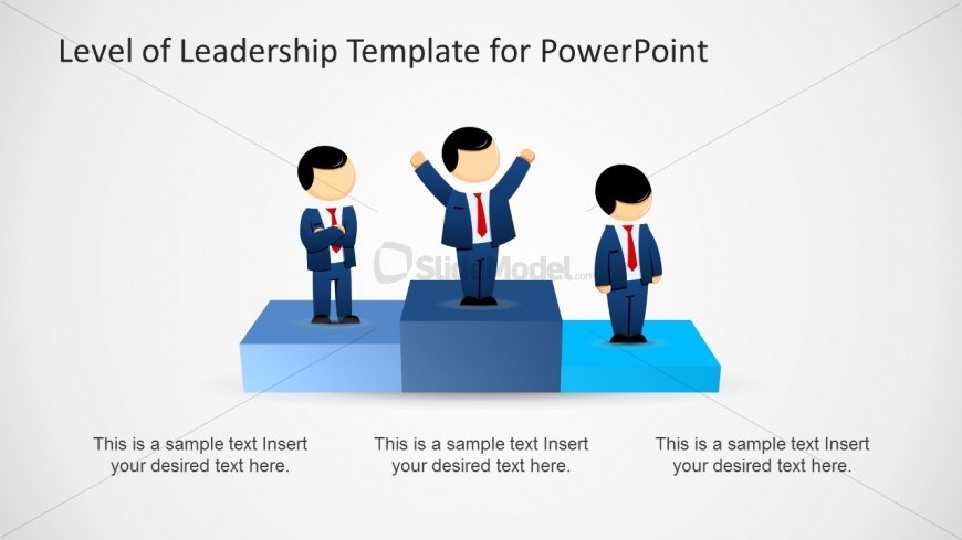 Cartoons Leadership Picture for PowerPoint - SlideModel
